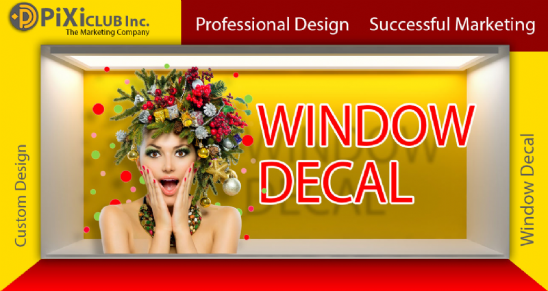 Pixi Club Window Decal Order Form and Description