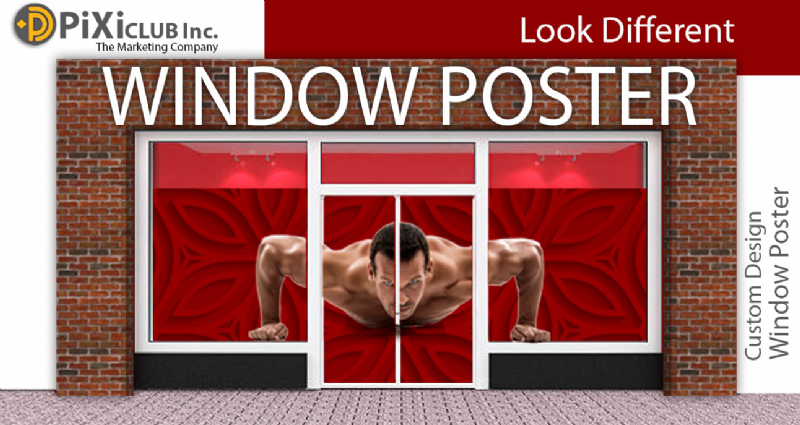 Pixi Club Window Poster Order Form and Description